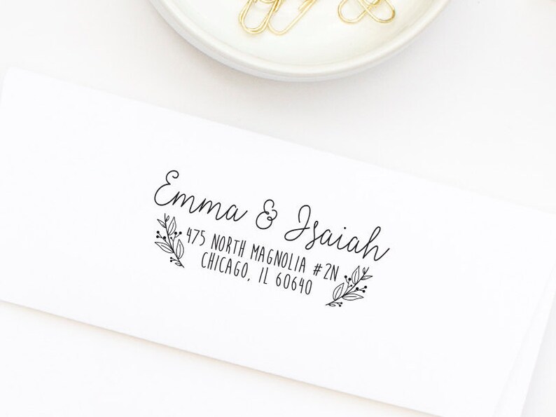 Return Address Stamp Self-inking Address Stamp Personalized - Etsy