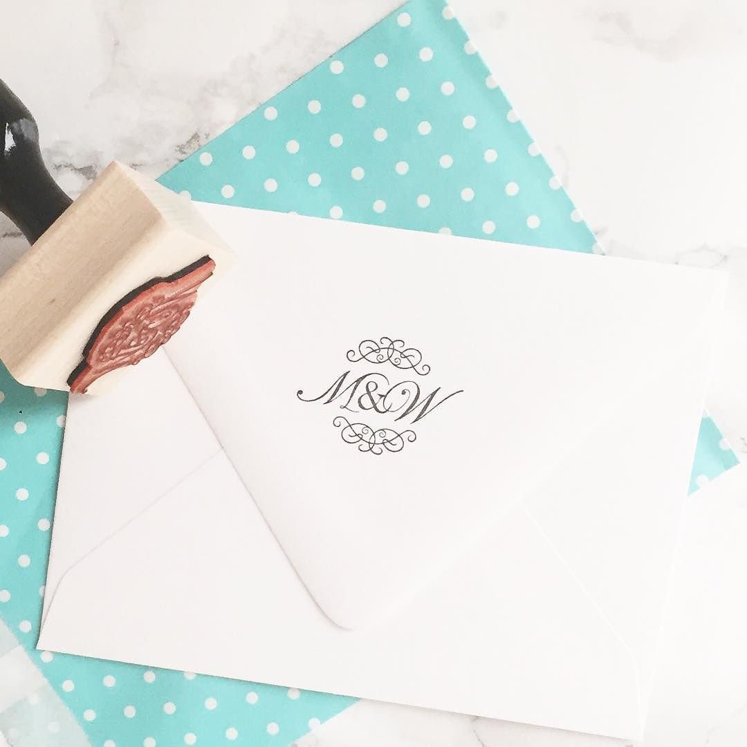 Custom Stamp for Your Wedding Custom Favor Stamp Custom | Etsy