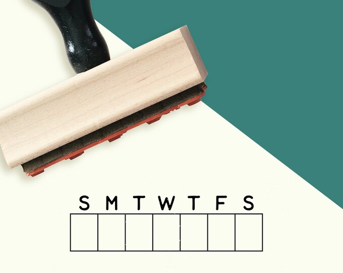 Mizushima: Task Week Stamp - Etsy