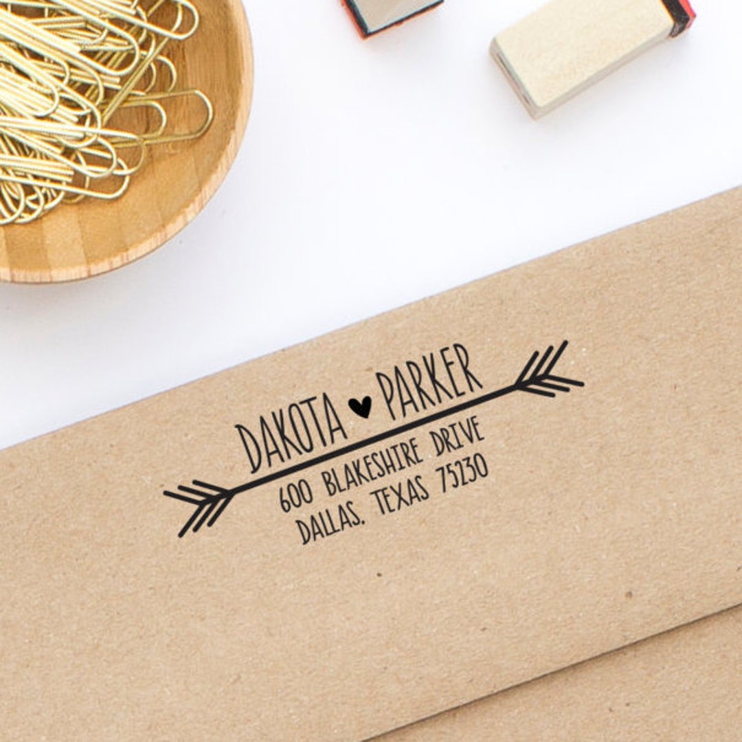 Return Address Stamp, Wedding Address Stamp, Personalized Stamp, Custom ...
