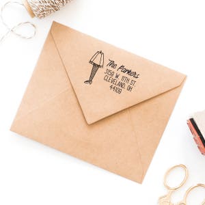 Return Address Stamp, Leg Lamp Return Address Stamp, Holiday Address ...