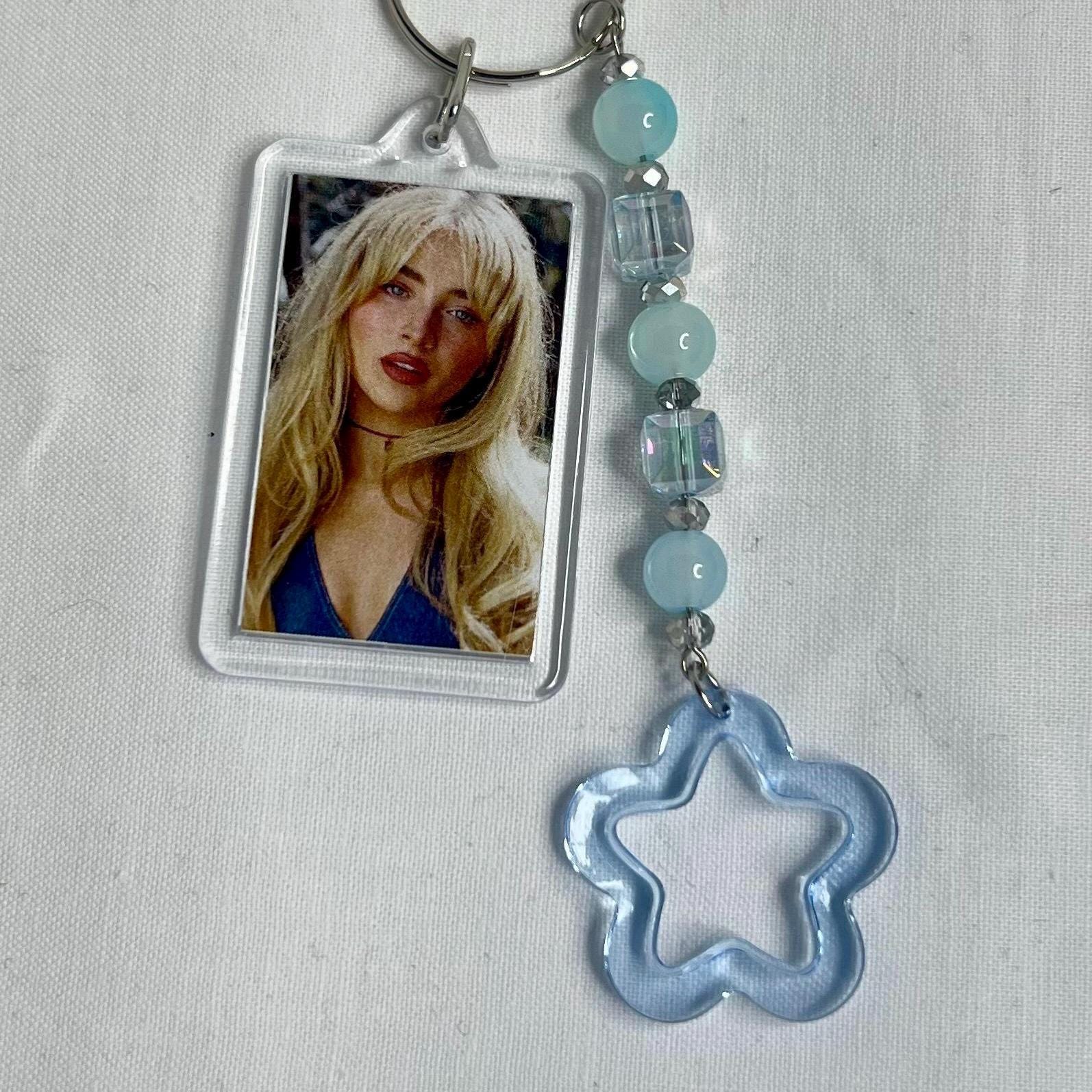 Sabrina Carpenter & Harry Styles Photo Keychains | Music Artist Bag and ...