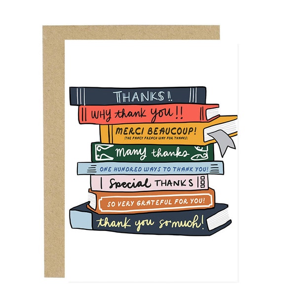 Many Thanks and Much Appreciation - Etsy