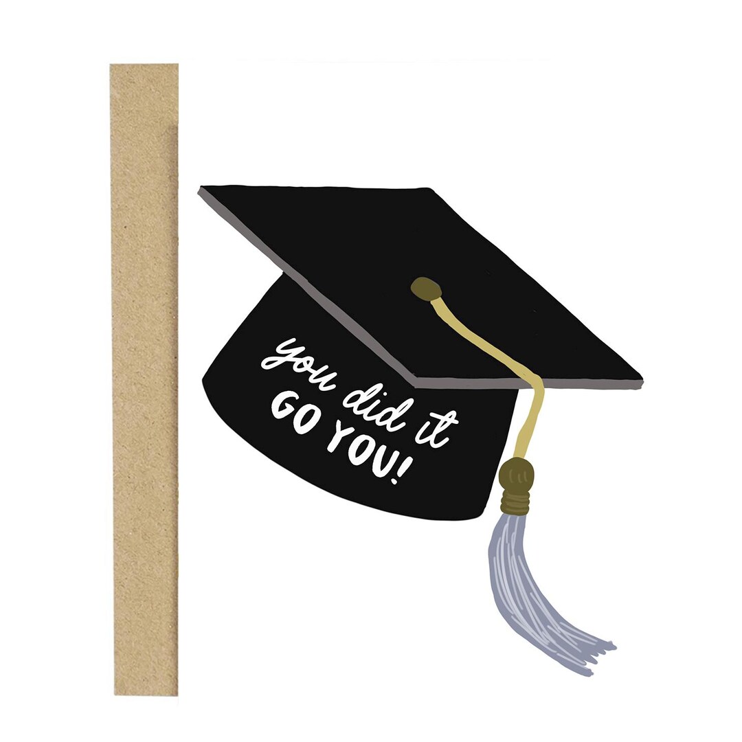 You Did It Grad, Graduate Card, Graduation Card, College Grad, High ...
