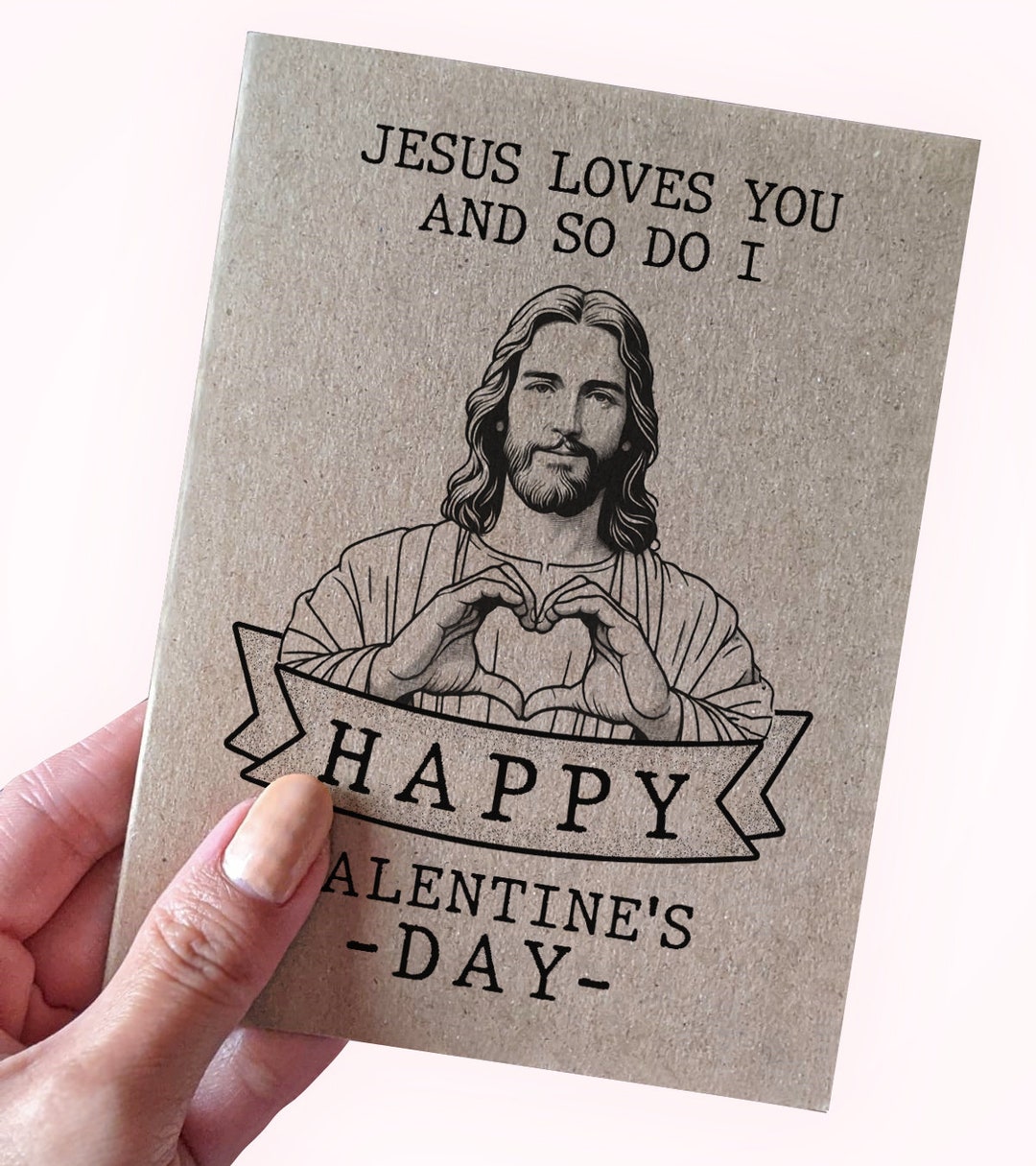 Jesus Loves You Happy Valentine's Day Card - Jesus Loves You and so Do ...