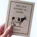 Cow Pun Birthday Card, Milk Cow Birthday, Hope Your Birthday is Legen ...
