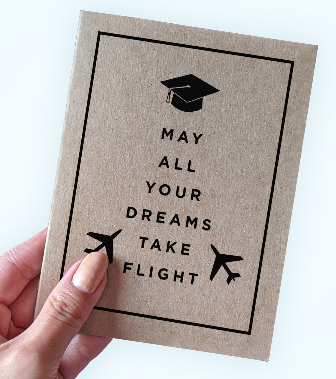 Graduation Card - May All Your Dreams Take Flight - Greeting Card for ...