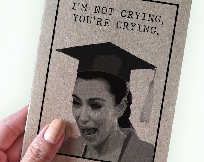 Original Crying Influencer Meme Card I'm Not Crying, You're Crying ...