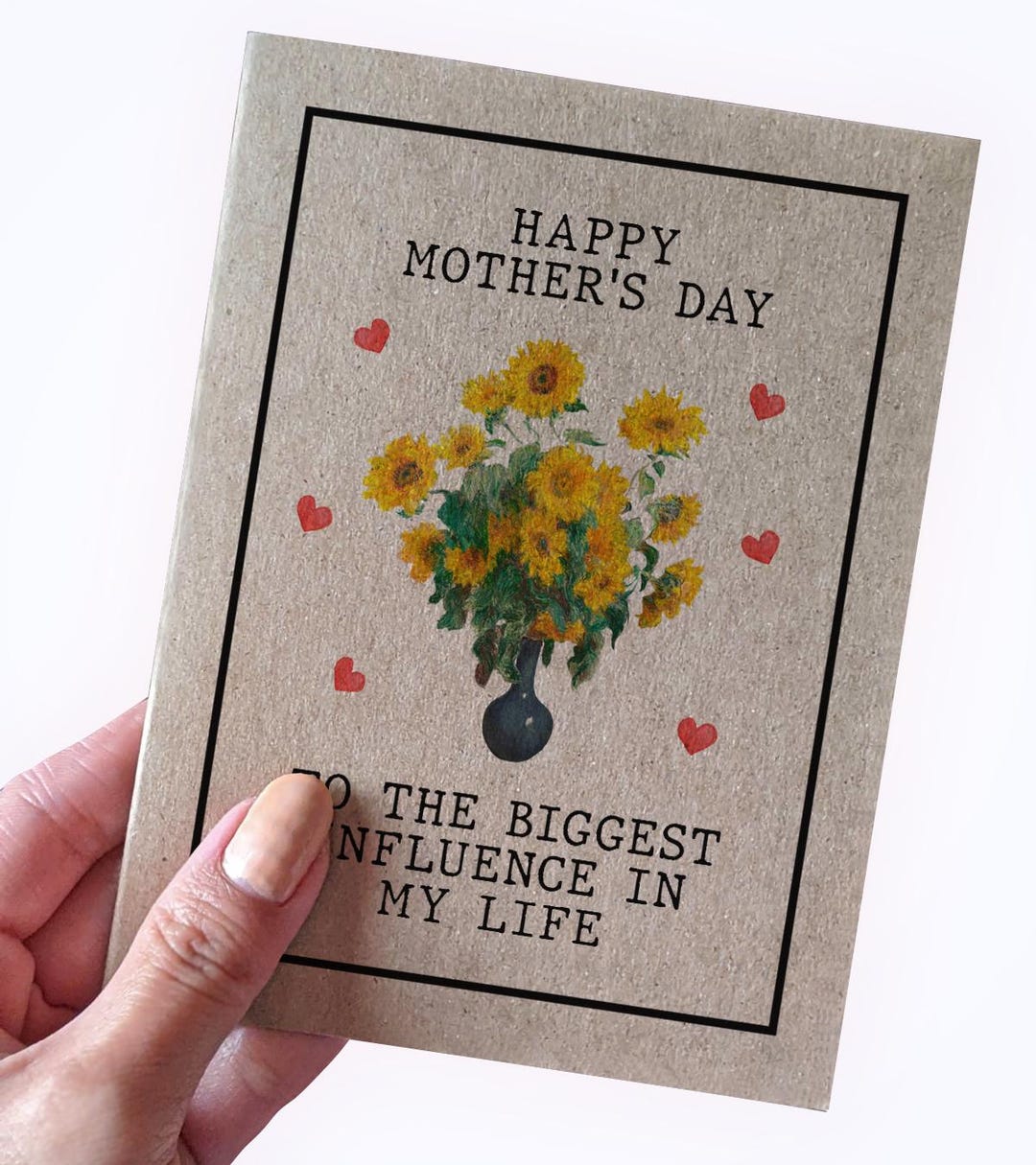 Biggest Influence Mother's Day Card - Happy Mother's Day to the Biggest ...