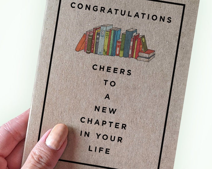 Library Graduation Party Invitation Literary Theme Library Science ...