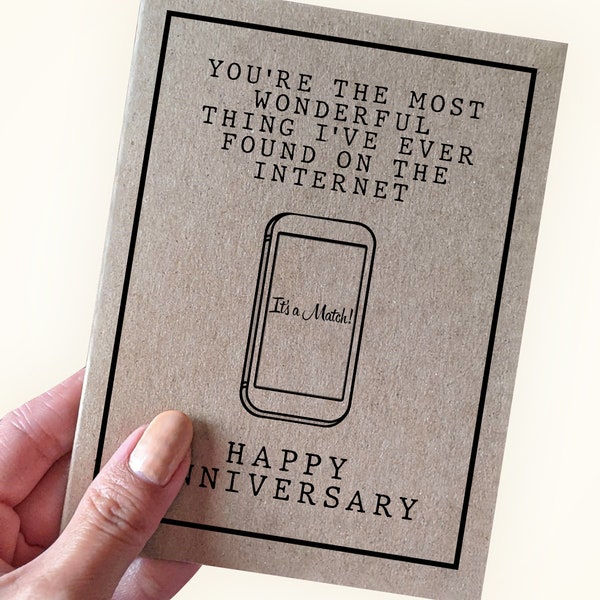 You Are the Best Thing I Found on the Internet Card - Etsy