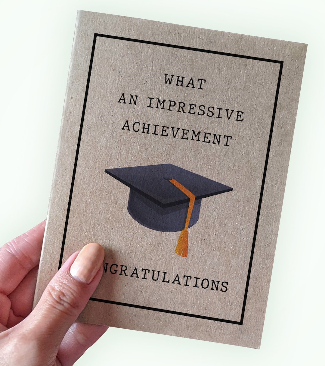 Impressive Achievement Graduation Card for Godson, What an Impressive ...