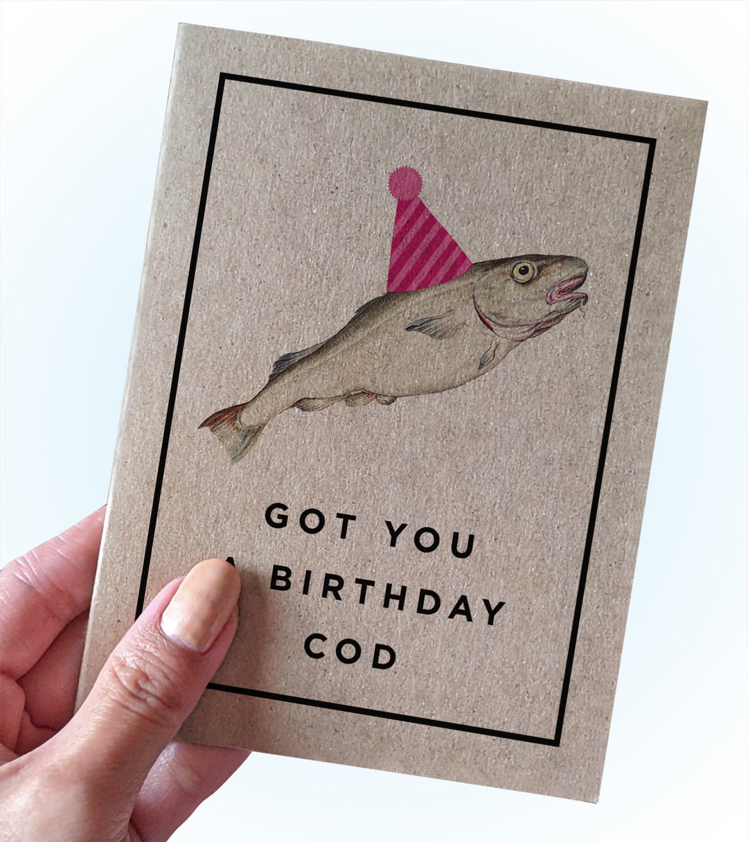 Got You A Birthday Cod - Hilarious Birthday Card Pun - Birthday Card ...
