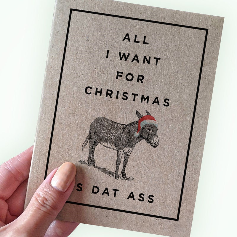 Dirty Christmas Card - Etsy
