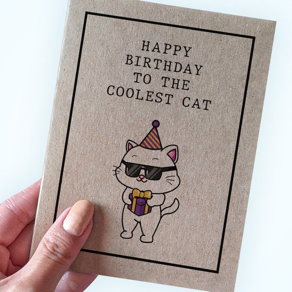 Cool Birthday Card - Etsy