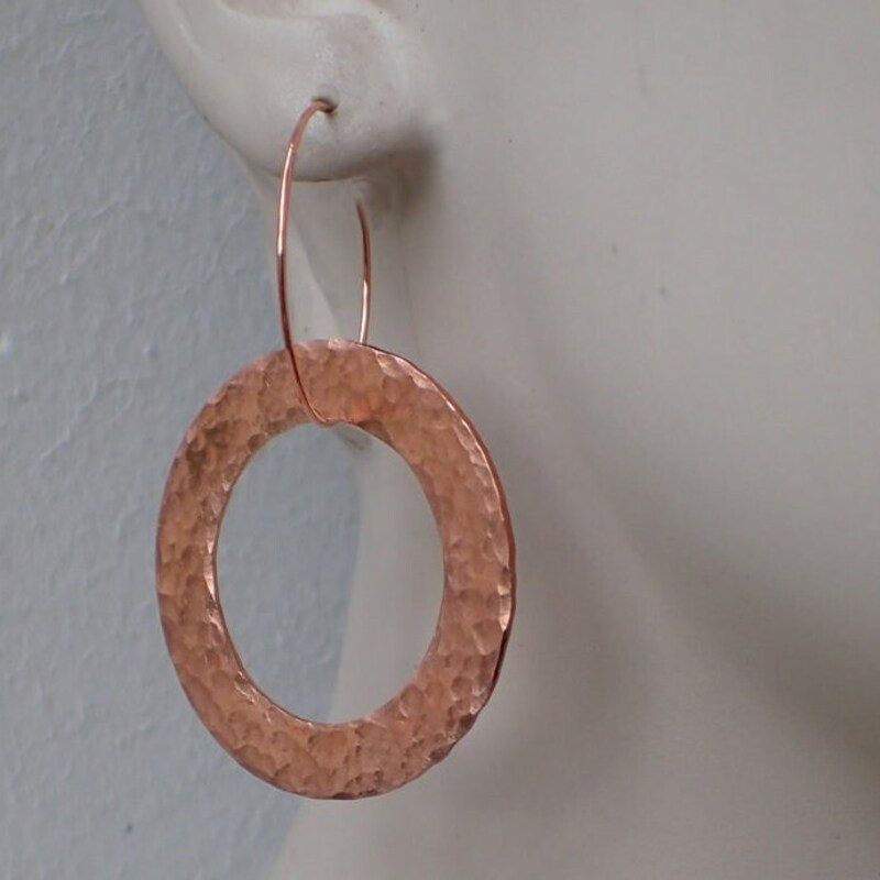 Copper Earrings - Etsy