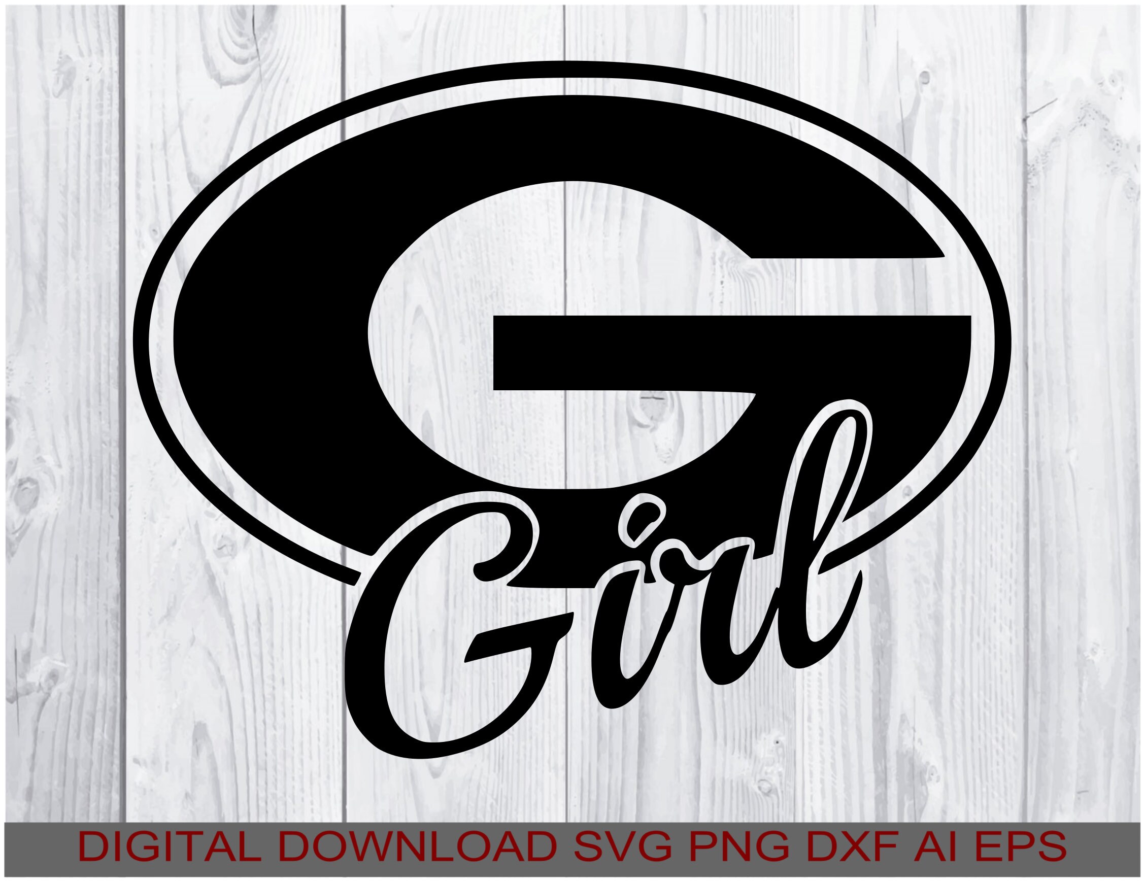 Georgia Girl SVG Decal SVG Download Svg Png Ai Dxf Eps | Etsy UK