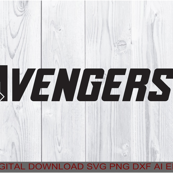 Avengers Font - Etsy