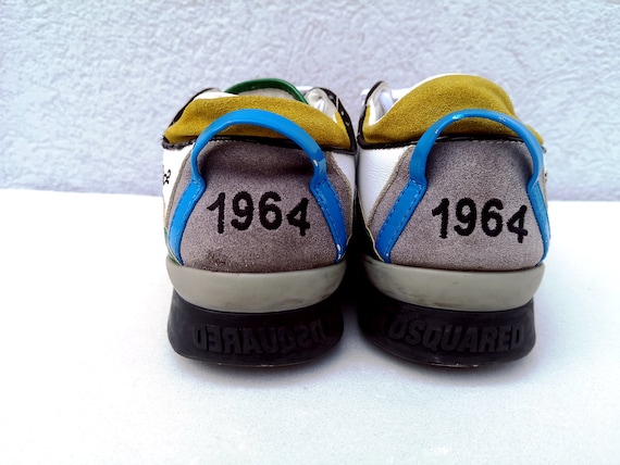 DSQUARED2 1964 Sneakers Mens Low Top Sport Leather… - Gem
