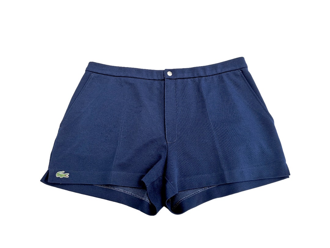 1970s LACOSTE Men's Tennis Shorts by Andre Gillier - Size 7 - Made in ...