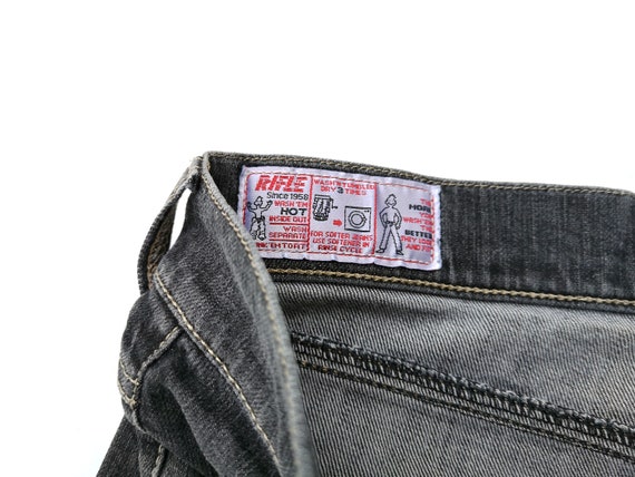 Vintage RIFLE Grey Classic Men's Jeans - Stretch Fit … - Gem