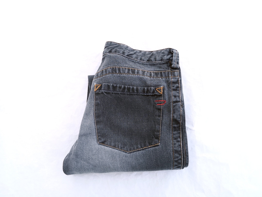 Vintage Diesel ROODY Grey Regular Straight Fit Jeans W30 L34 - Diesel ...