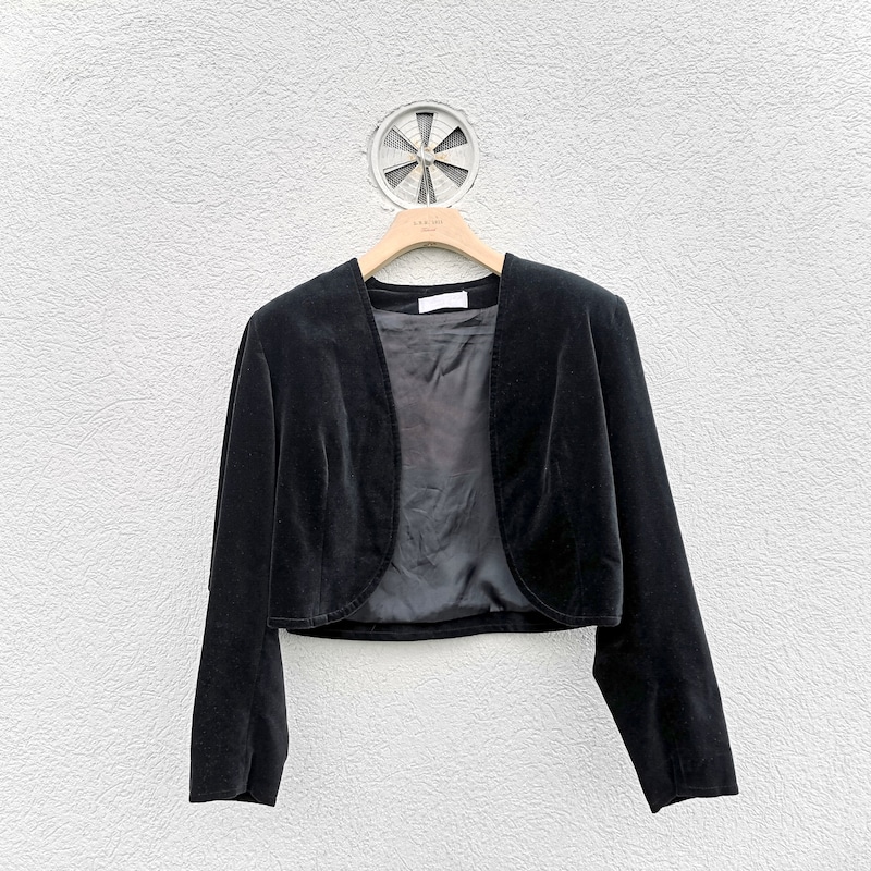 Black Bolero Jacket - Etsy