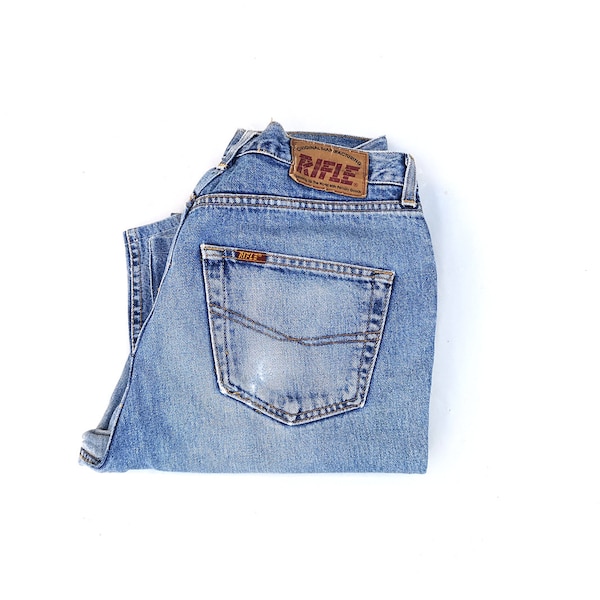 Denim Super Rifle Jeans - Etsy