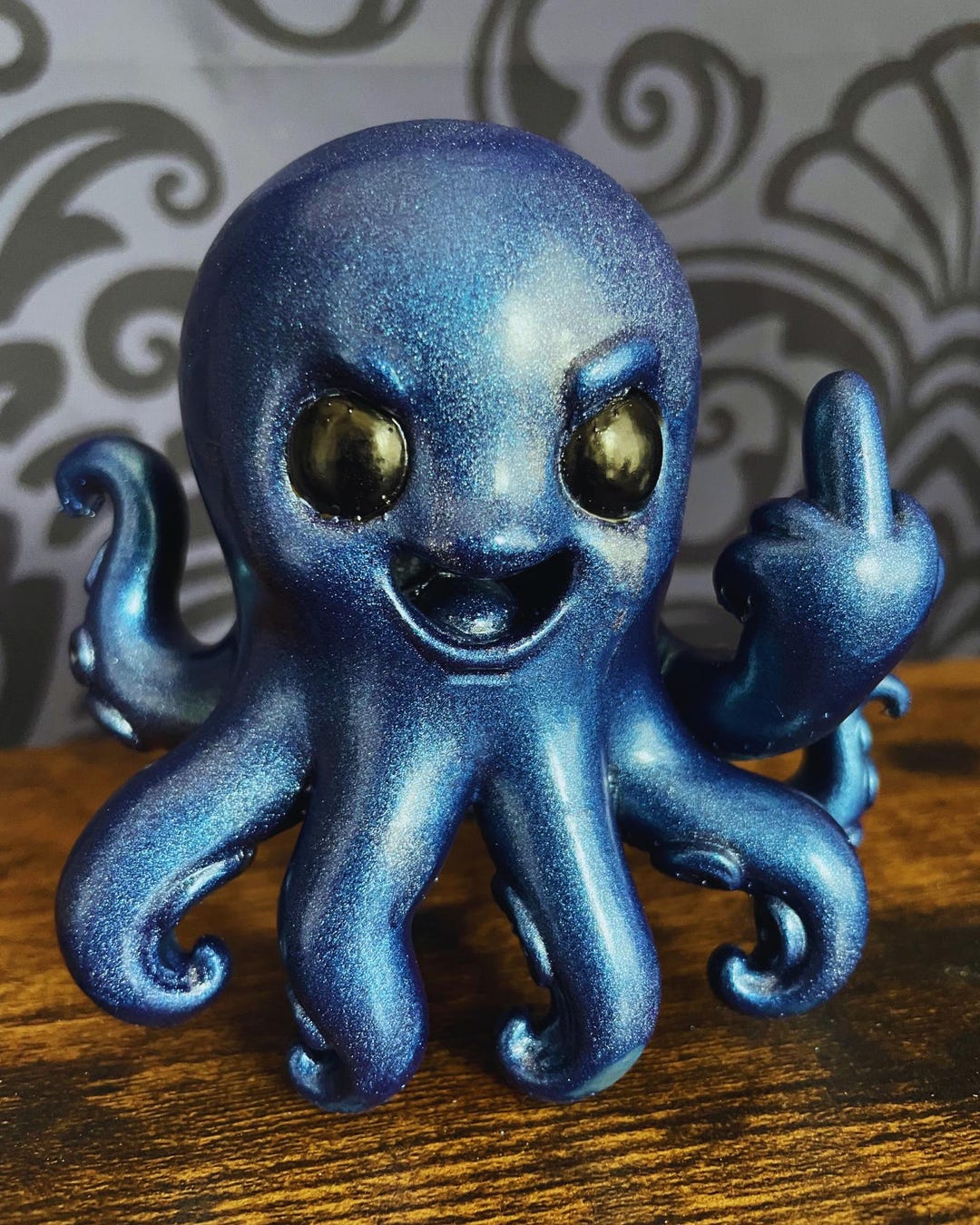 Fucktopus FAFO Middle Finger Octopus, Weird Stuff, Gag Gift Middle ...