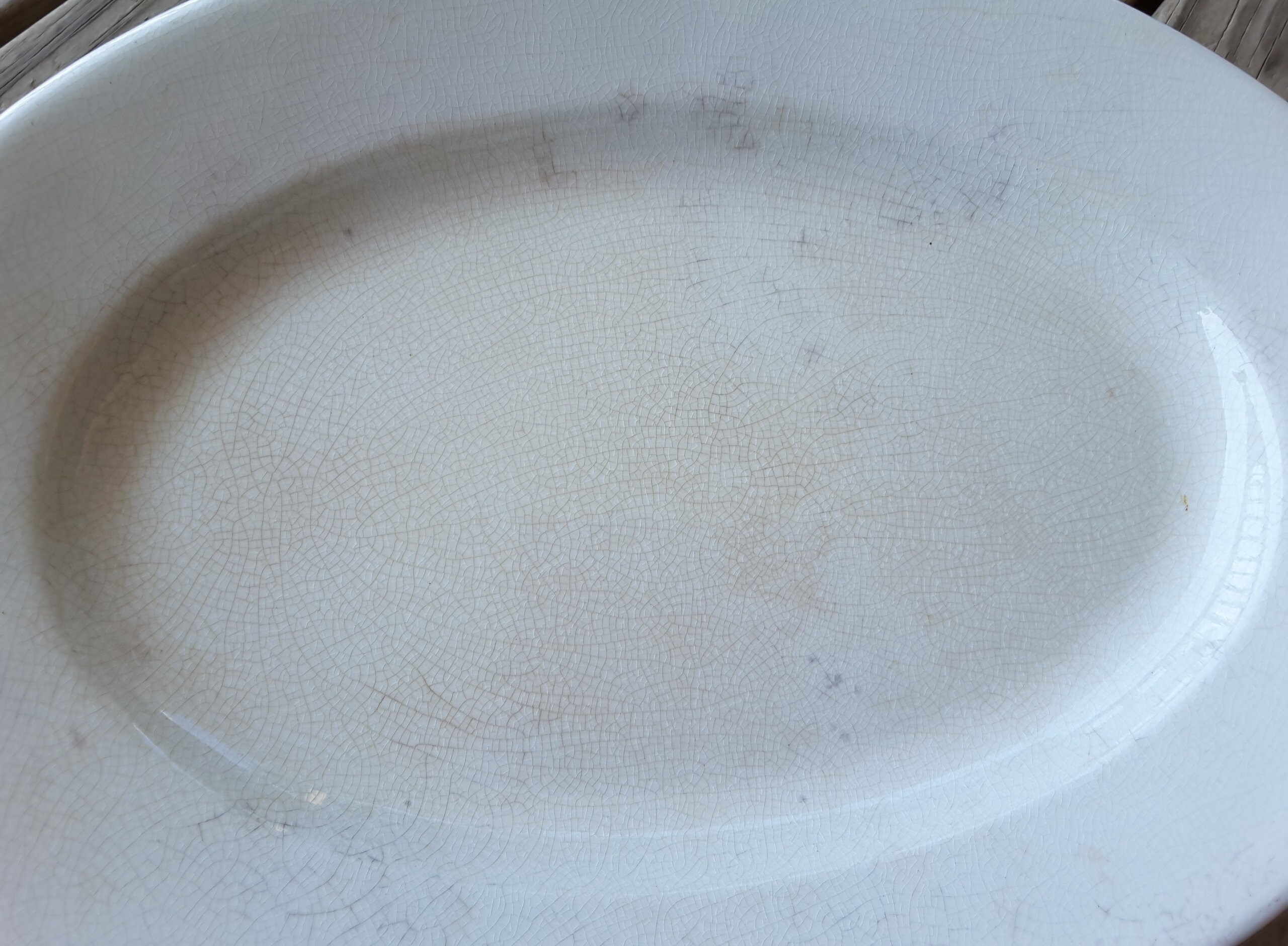 Antique Clementson Brothers Royal Patent Stoneware Hanley Large White ...