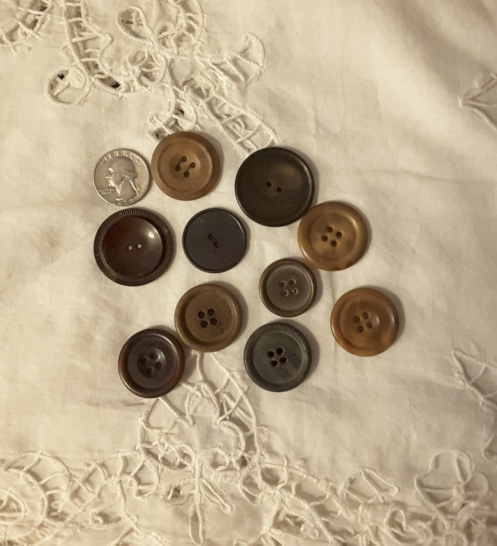 Vintage Coat or Jacket Buttons Mixed Sizes Lot of 10 Brown - Etsy