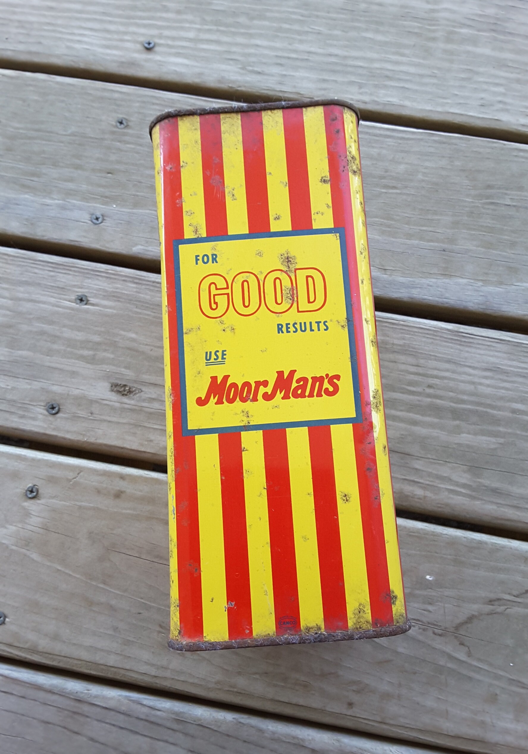 Vintage Moorman's Fly Spray Can MOORMAN MFG CO. Quincy, Illinois ...