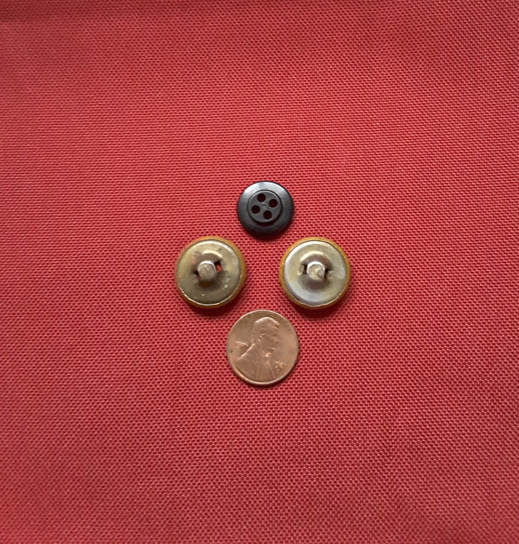 Vintage US Navy Uniform and Peacoat Buttons Lot of 3 Collectible Old ...