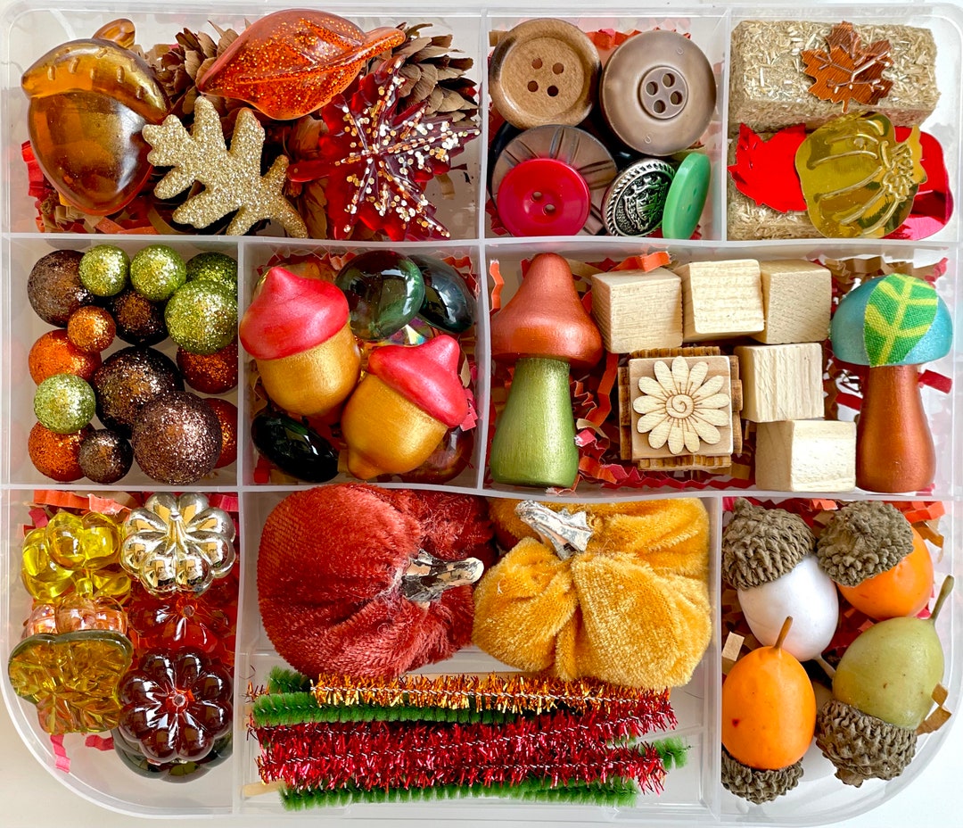 Nature Loose Parts Kit|nature Sensory Kit,fall Loose Parts Play|sensory ...
