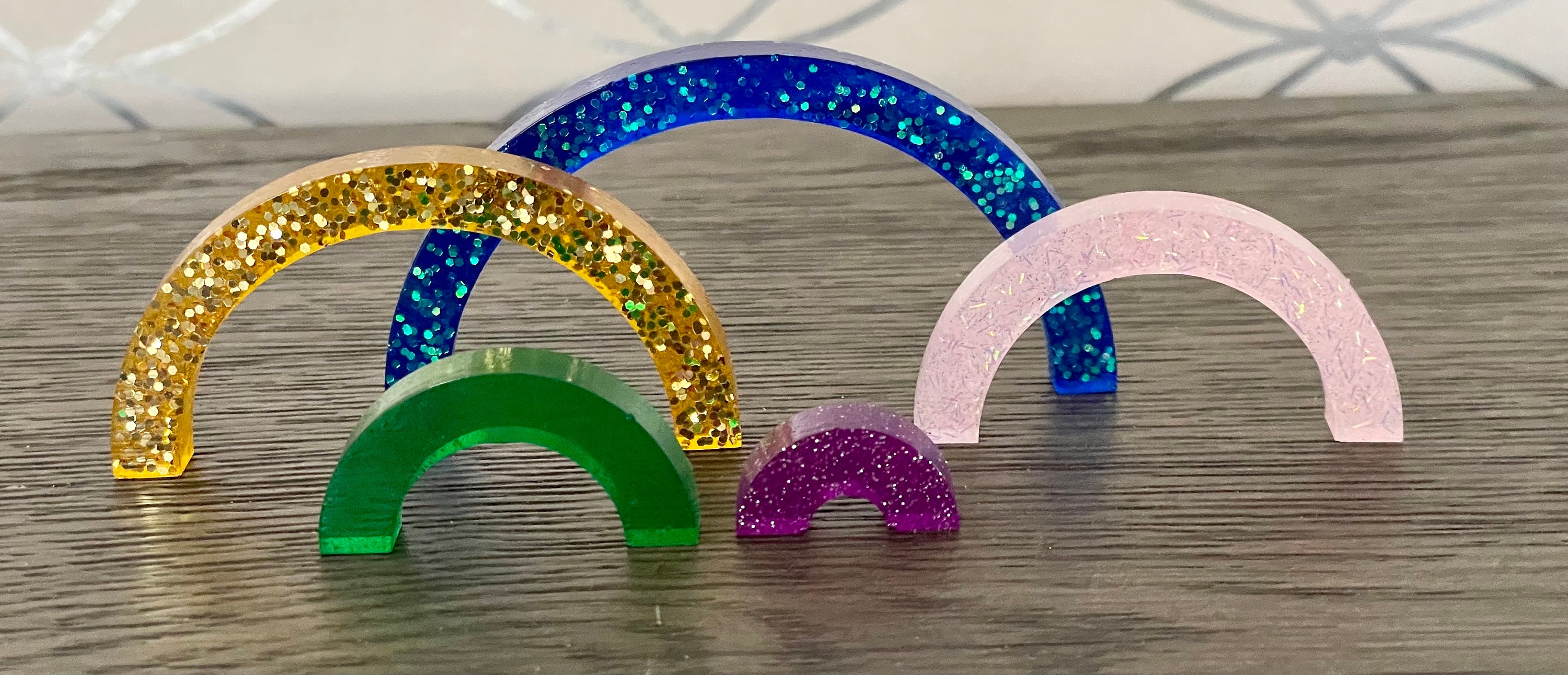 Mini Rainbow Stacker With Clouds| Stacking Toys|clouds|imaginative Play ...