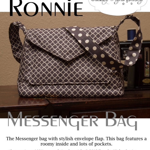 Mj's Messenger Bag by Patterns by Annie Pattern PBA261 | Etsy
