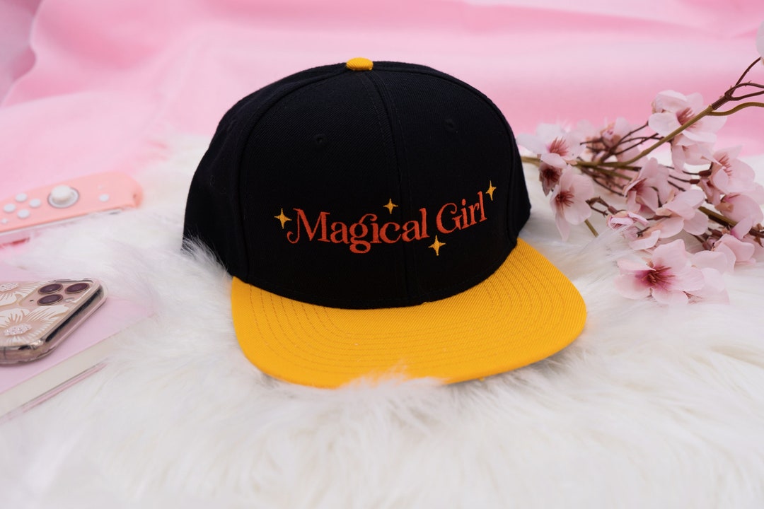 Magical Girl Gold Sparkle Snapback Hat, Perfect for Every Day Magical ...