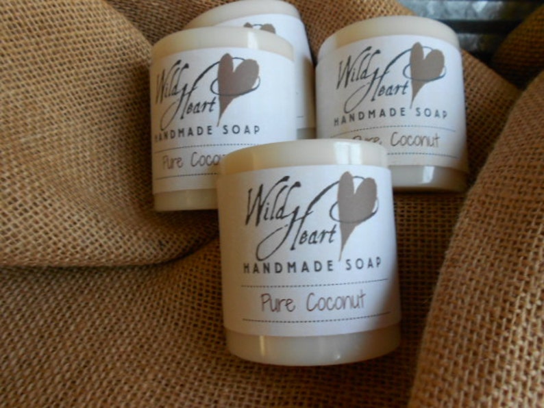 Pure Coconut Oil Soap - Etsy