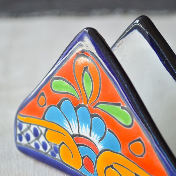 Talavera Napkin Holder - Etsy