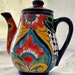 Talavera Ceramic Teapot / Coffee Pot Elegant Color - Etsy