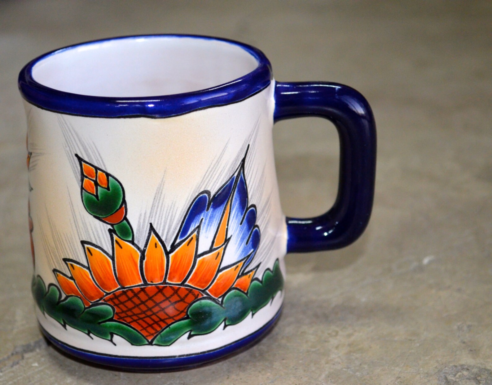 Authentic Mexican Talavera Mug/ Talavera Coffee Cup - Etsy