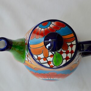 Talavera Ceramic Teapot / Coffee Pot Elegant Color - Etsy