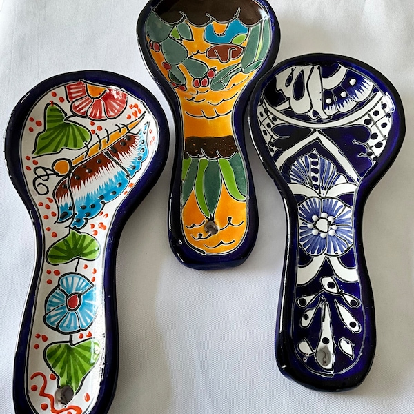 Talavera Spoon Rest - Etsy