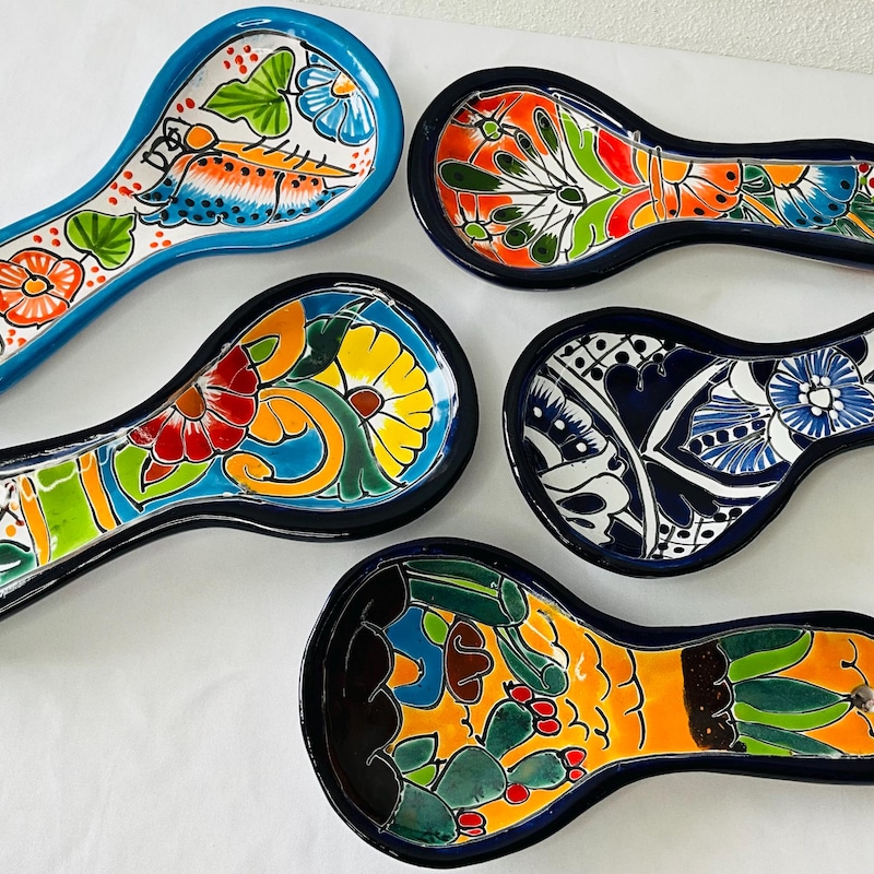 Talavera Spoon Rest - Etsy