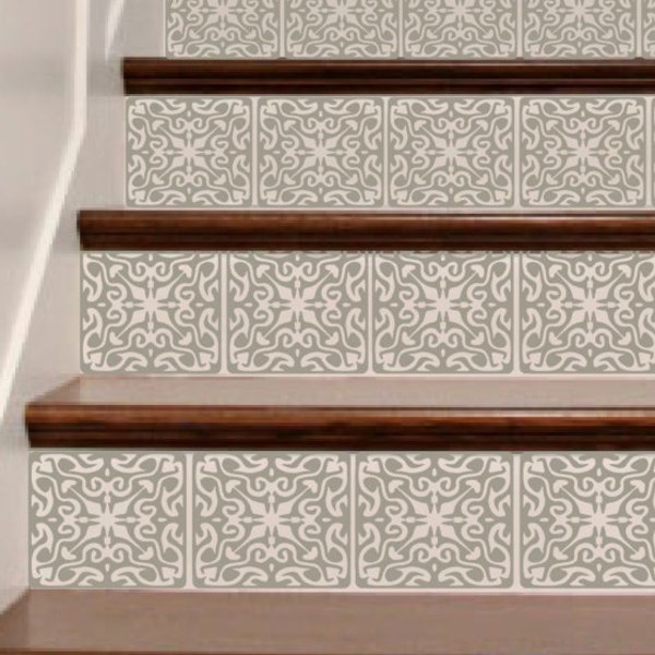Stair Riser Stencils - Etsy