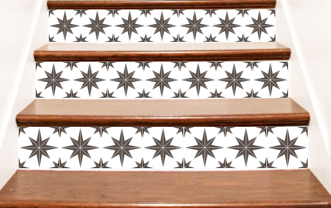 Vinyl Stair Riser Decals . Cut to Your Size and Color Choice - Etsy
