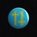 Void Crosses Pin Back Button - Etsy