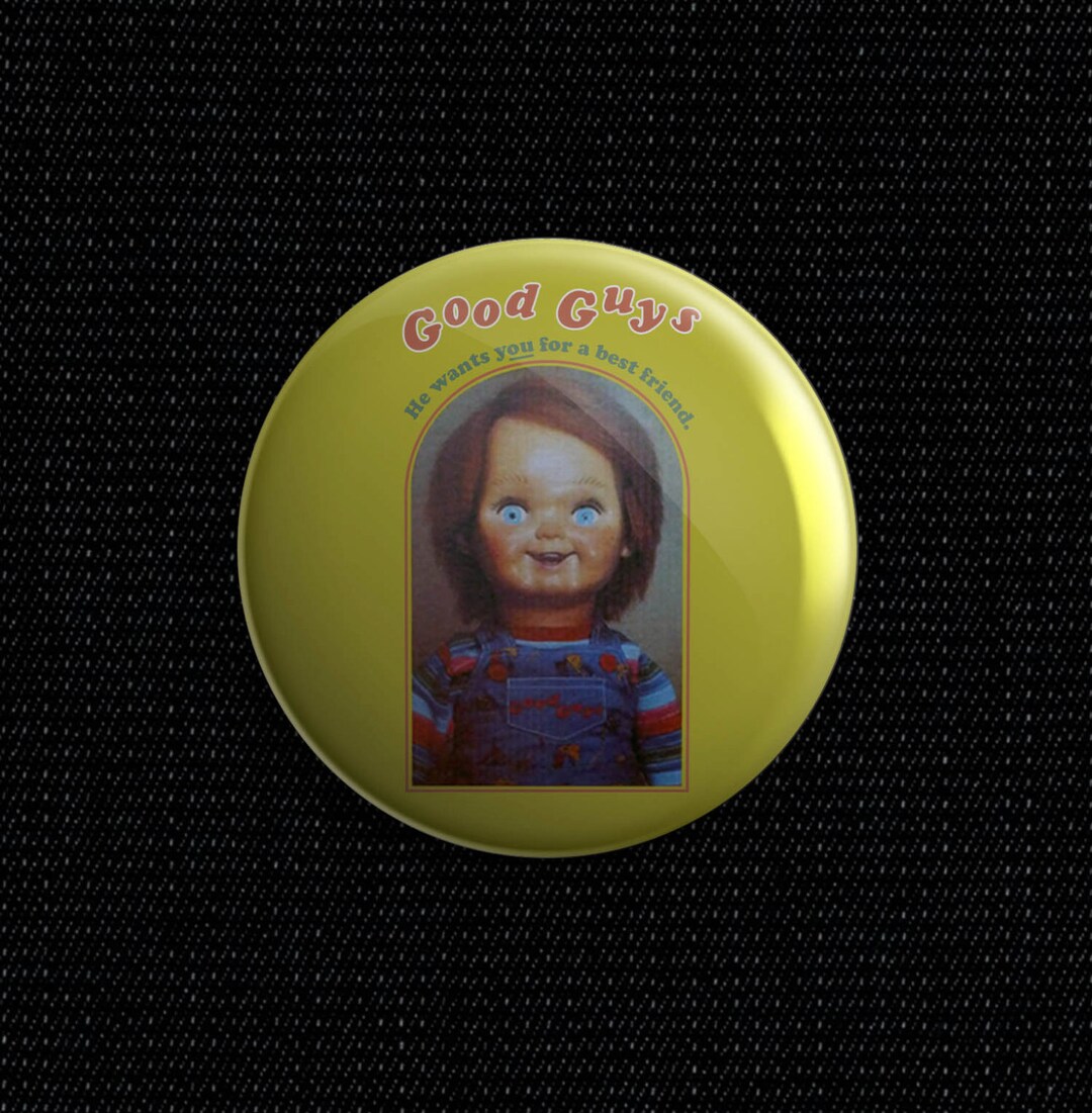 Child's Play good Guy Box Button - Etsy