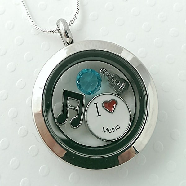 Musical Locket - Etsy