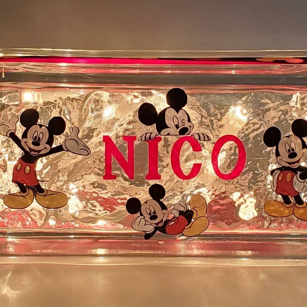 Glass Block Lights - Etsy